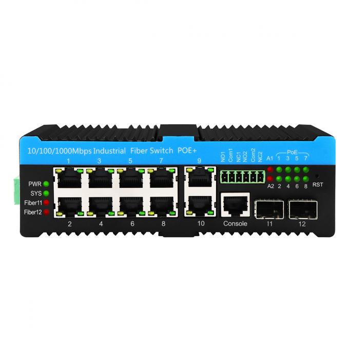8 port POE++ managed switch