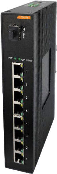Outdoor Industrial Gigabit ethernet switch 8 ports 10 / 100 / 1000M and ...