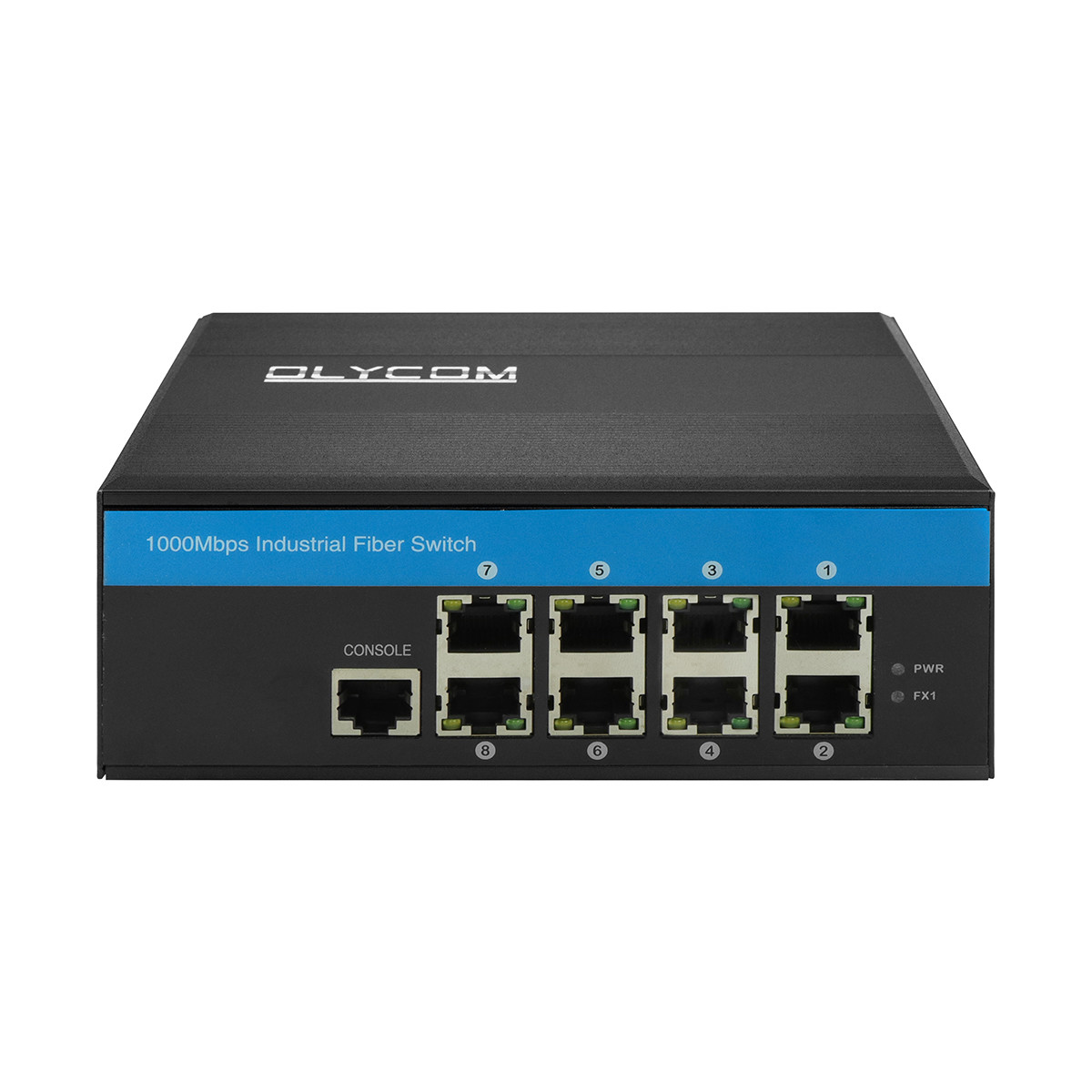 8 Port Managed PoE Switch Gigabit Ethernet 240W Active POE Rugged Case ...