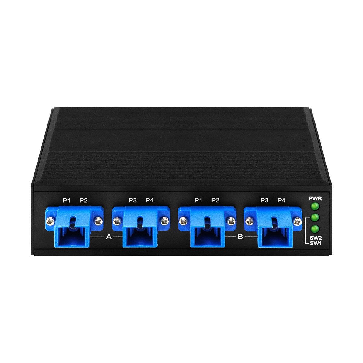 D2*2B SM MM Industrial Fiber Bypass Switch SC Connector DC24v For ...