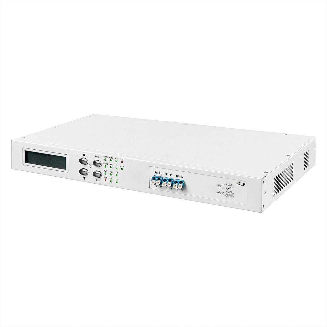 Fiber Optical Line Protection OLP Unit Standalone Type With LED Interface