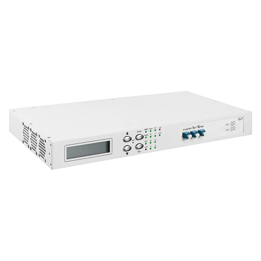 Fiber Optical Line Protection OLP Unit Standalone Type With LED Interface