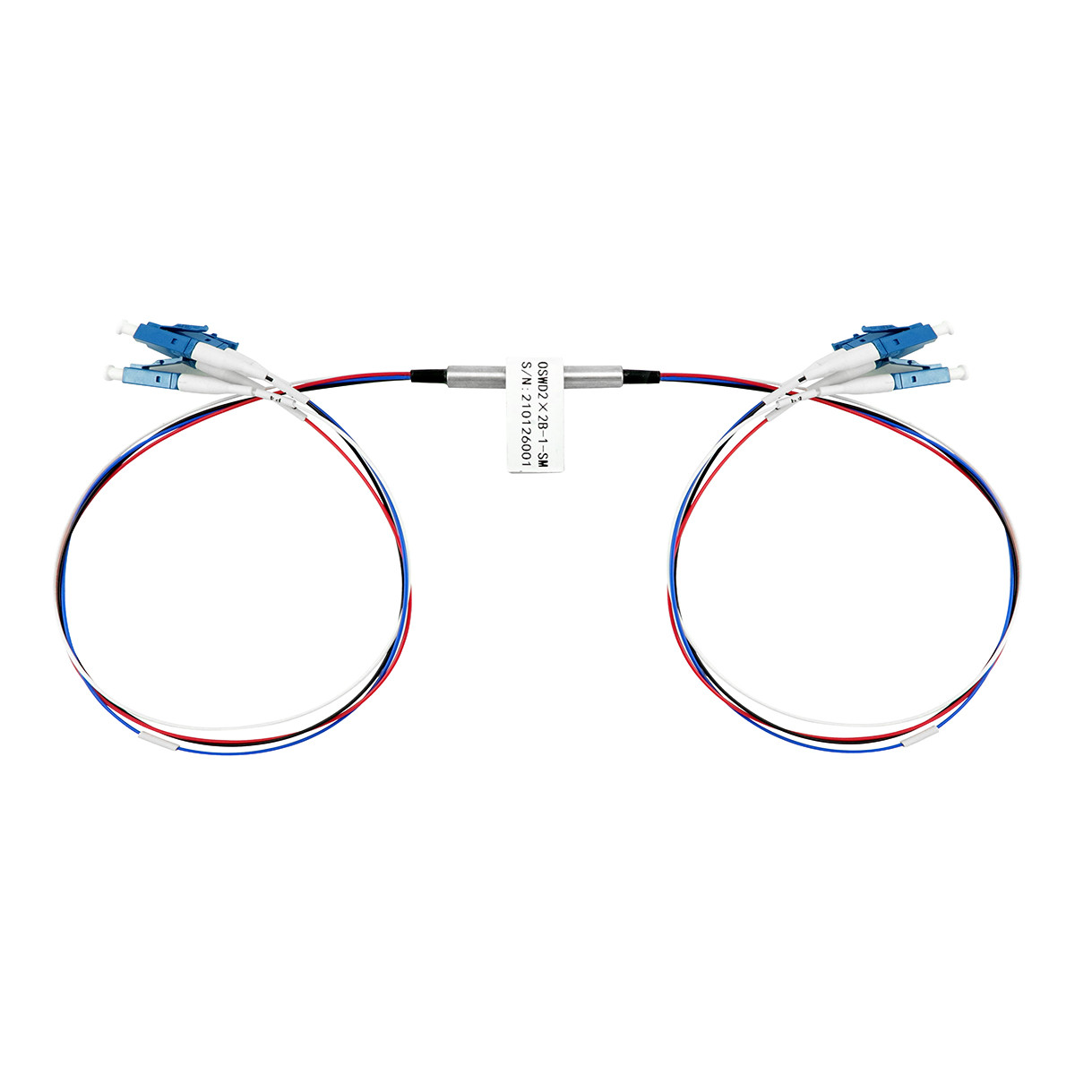 D2×2B Mechanical Optical Switch With LC Port Singlemode Bypass & Cross ...