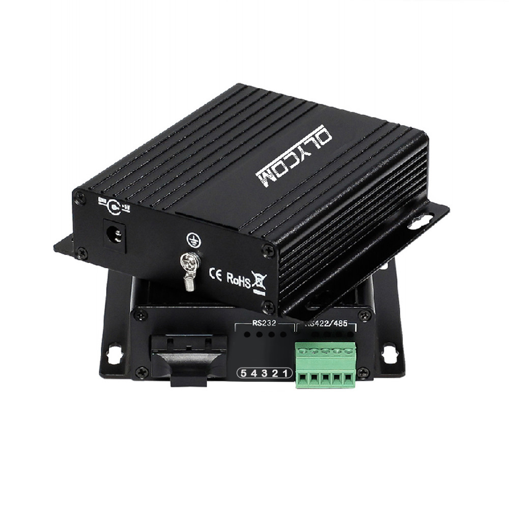 RS422/RS485 Fiber Optic Converter Plug And Play DC5V CE FCC ROHS ST SC ...
