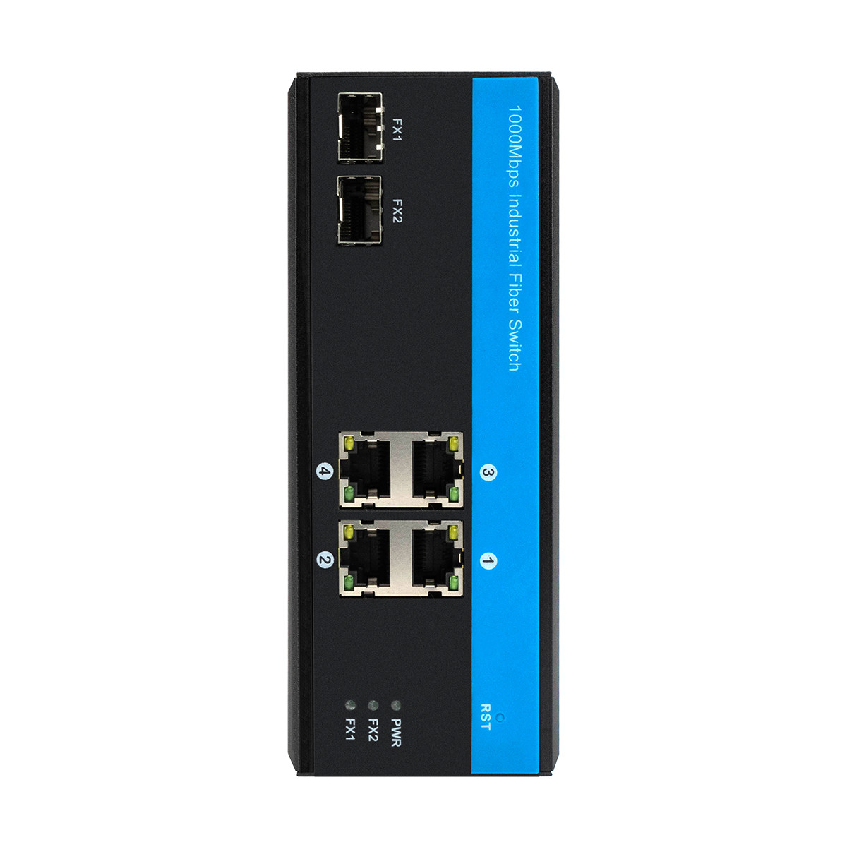 Olycom 4 Port Gigabit PoE Switch Industrial Network SFP Fiber Unmanaged ...